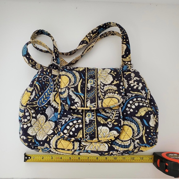 Vera Bradley | Bags | Vera Bradley Ellie Blue Elephant Quilt Fabric ...